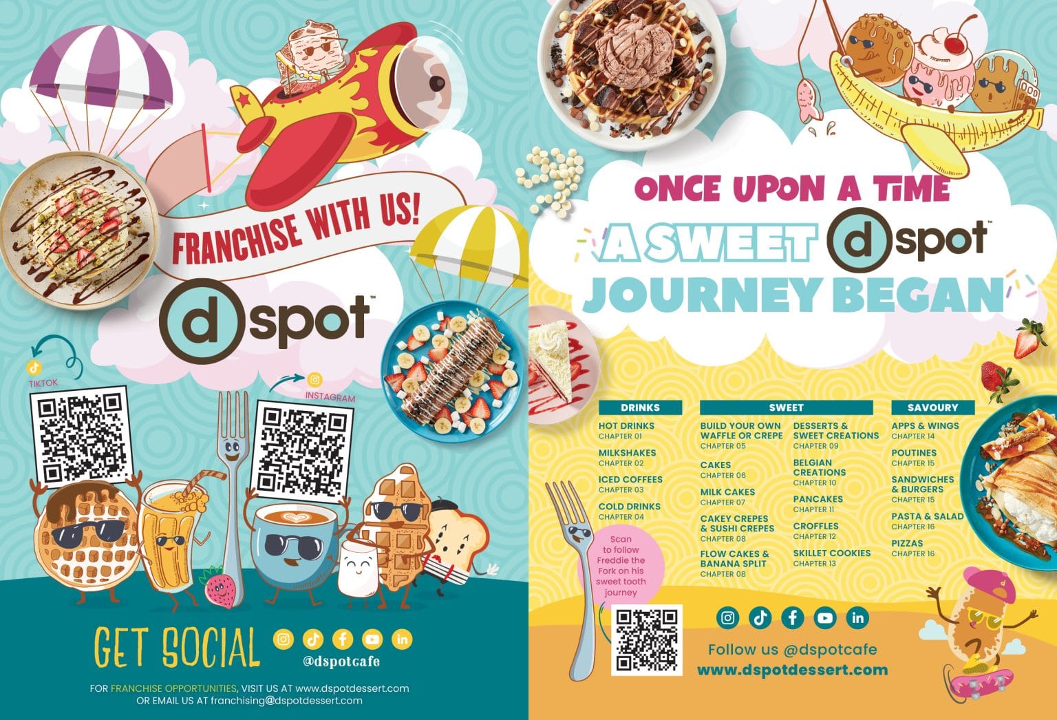 D Spot Dessert Café Richmond | Breakfast, Burgers & Desserts