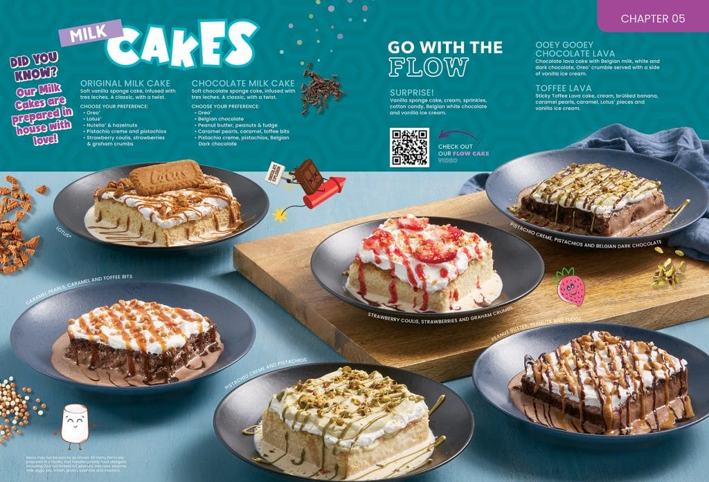 Mid Concept Menu - D Spot Dessert Café