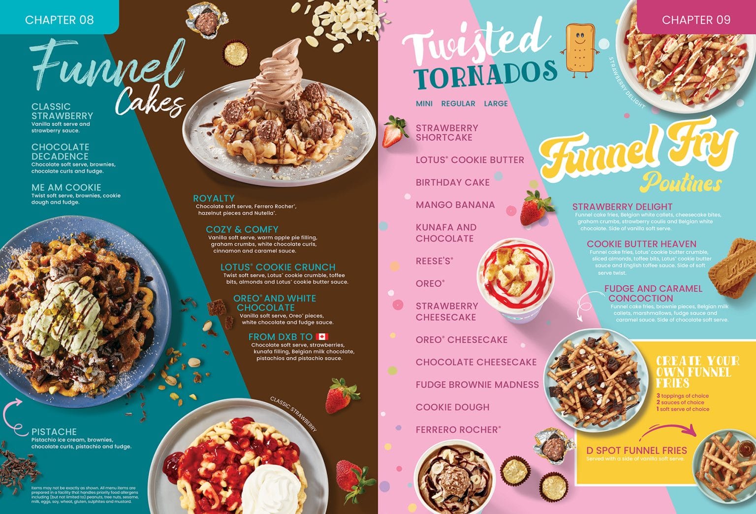 Mid Concept Menu - D Spot Dessert Café