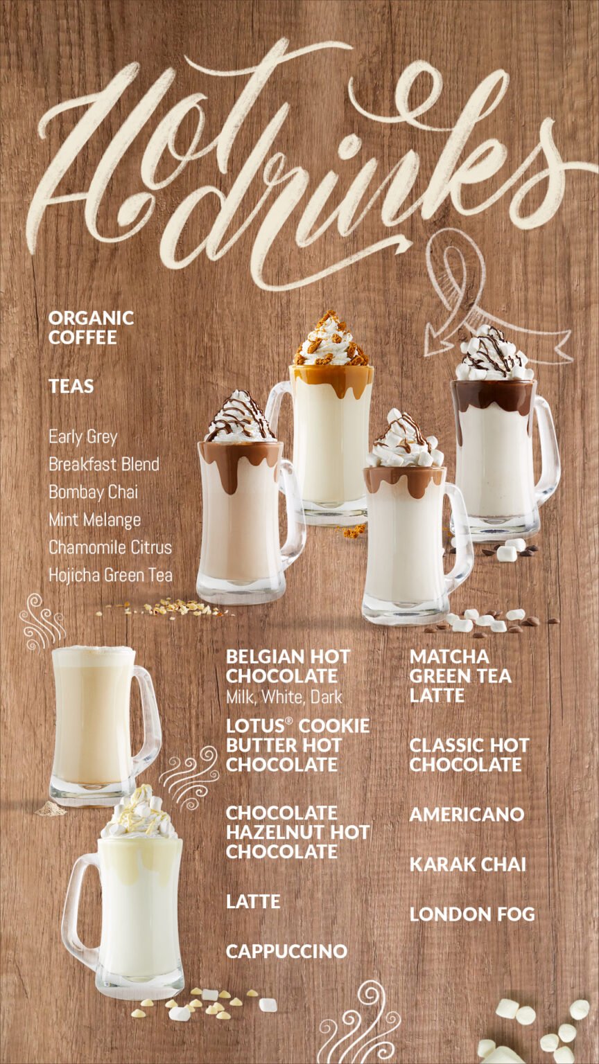 Dessert Only Menu - D Spot Dessert Café