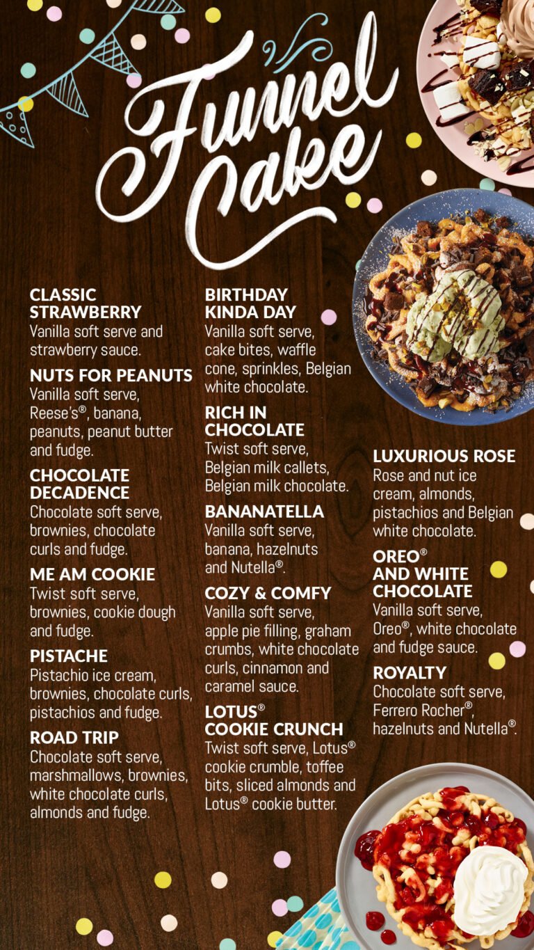 Dessert Only Menu - D Spot Dessert Café