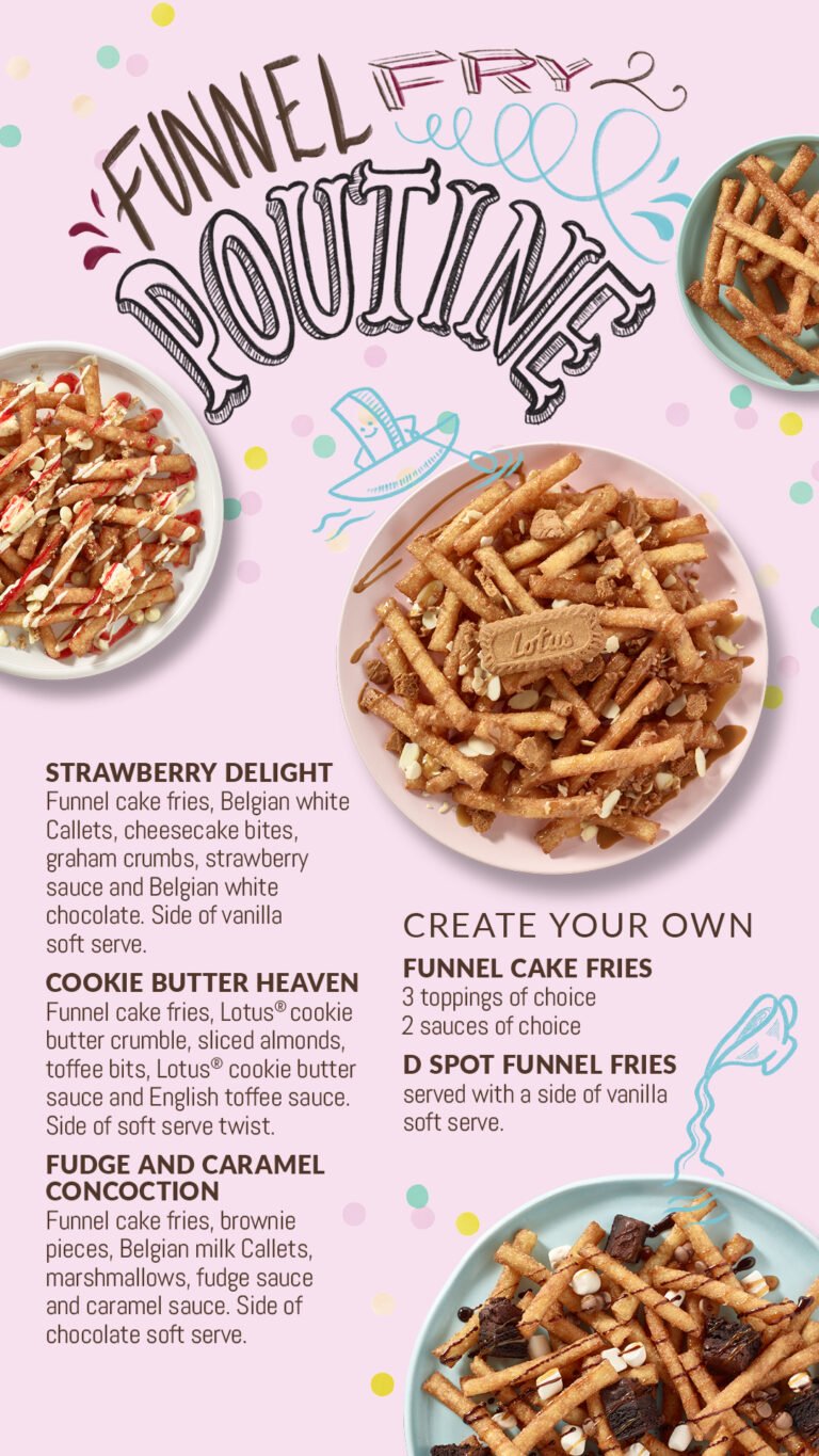 Dessert Only Menu - D Spot Dessert Café