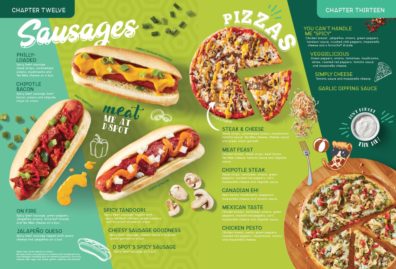 Menu - Full Menu - Ontario - D Spot Dessert Café