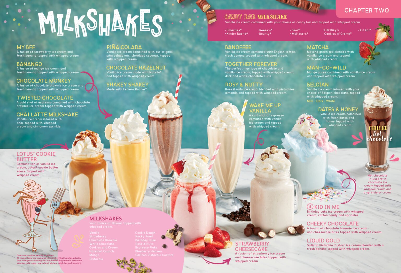 Menu - Full Menu - Ontario - D Spot Dessert Café