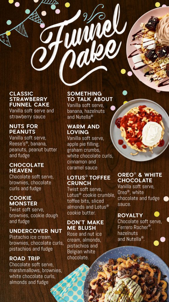 Dessert Only Menu – D Spot Dessert Café